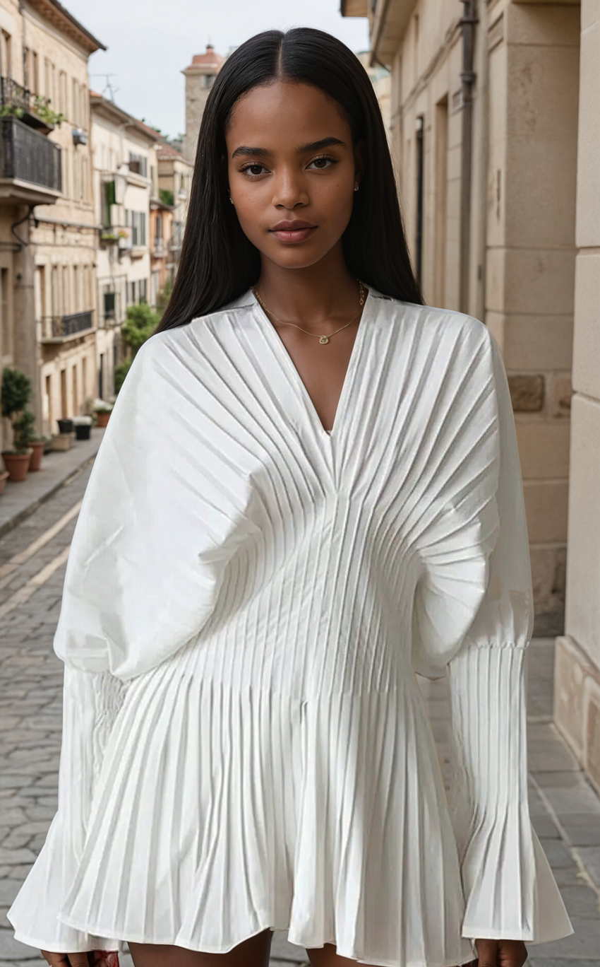 A&A Summer Pleated Blouser – ARIELLA & AYANA